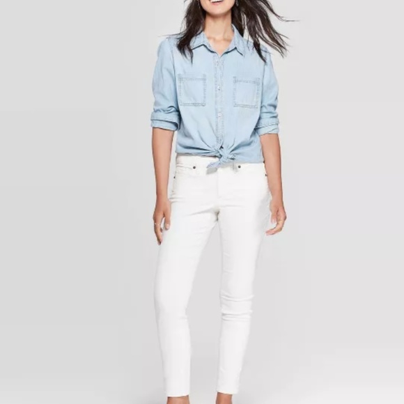 Universal Thread | Jeans | Nwt Universal Thread Target White Denim ...